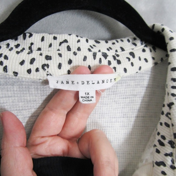 Jane and Delancey | Tops | Jane Delancey Shirt Top Womens X White Black ...